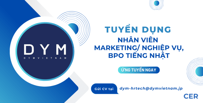 TD05.25_Công ty TNHH DYM Việt Nam tuyển dụng